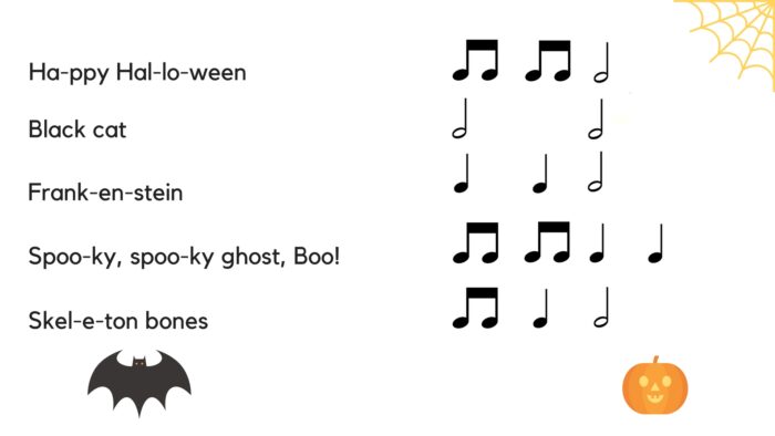 Halloween Rhythm Combos {for tweens & teens} - Wholesome Harmonies, LLC
